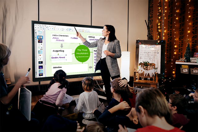 SMART Board GX Plus 75" - GX175N-V4 – Smartboards.com
