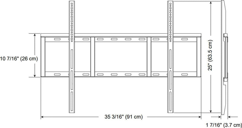 SMART Tech Fixed Wall Mount - WM-SBID-200 – Smartboards.com