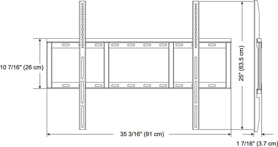 SMART Tech Fixed Wall Mount - WM-SBID-200 – Smartboards.com