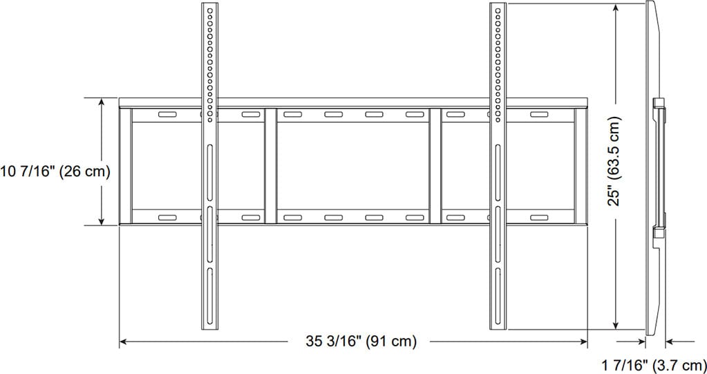 SMART Tech Wall Mount for MX, 7000, 6000 and GX series — Smartboards.com