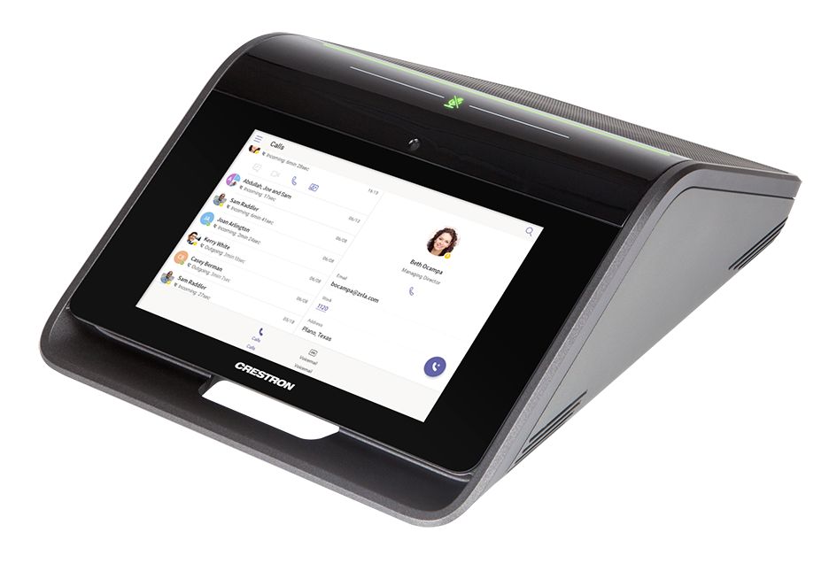 Crestron Flex M100-T – Tabletop UC Audio Conference System for Microso ...